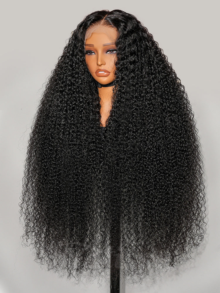 Super Long Wigs 30-40 Inches Curly 13x6 HD Lace Frontal Human Hair Wig ...